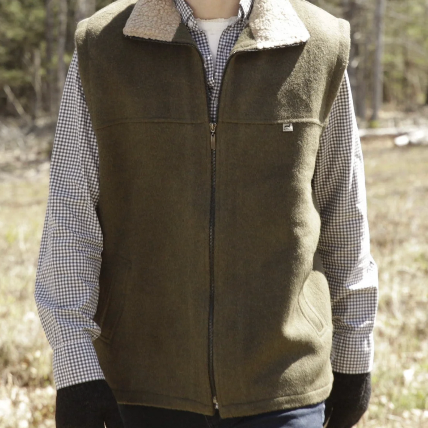 Men's Moosehead Alpaca Vest – AlpacaLand