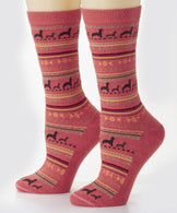 Alpaca Print Crew Sock – AlpacaLand