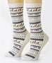 Alpaca Print Crew Sock – AlpacaLand