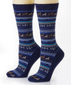 Alpaca Print Crew Sock – AlpacaLand