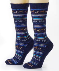 Alpaca Print Crew Sock – AlpacaLand